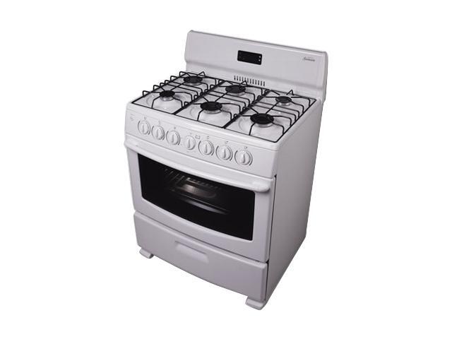Sunbeam 30" Freestanding Gas Range SNS3GMLZAW - Newegg.com