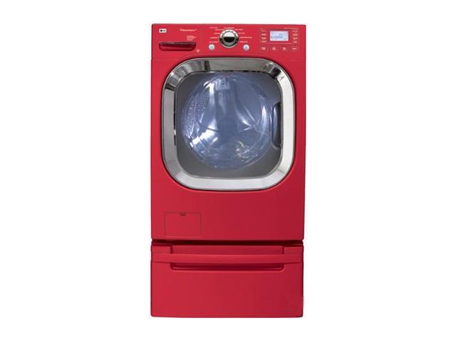 LG WM3001HRA Red Front-Loading Washer - Newegg.com