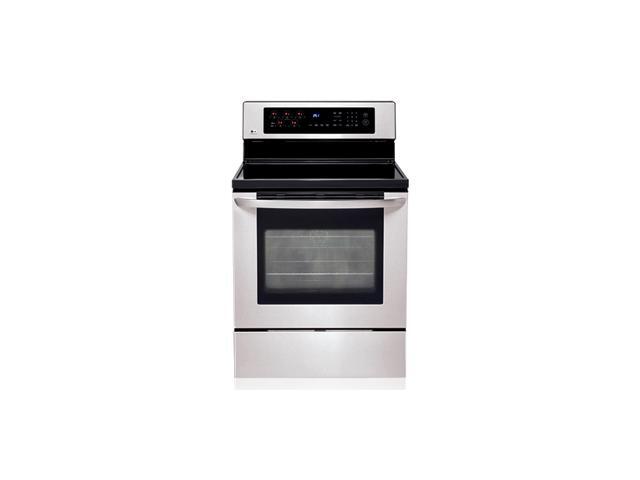 LG 30" Freestanding Electric Range LRE30453ST - Newegg.com
