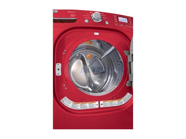 LG DLEX3001R Red Electric Dryer - Newegg.com