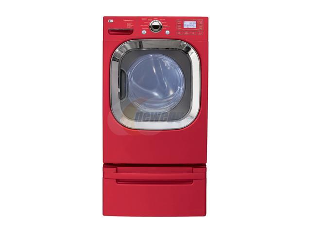 LG DLEX3001R Red Electric Dryer - Newegg.com