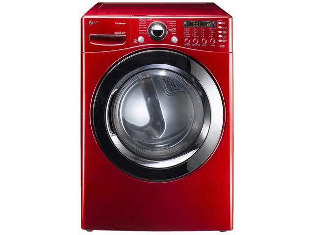 LG DLEX3360R Wild Cherry Red Electric Dryer - Newegg.com