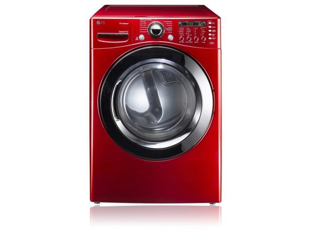 LG DLEX3360R Wild Cherry Red Electric Dryer - Newegg.com