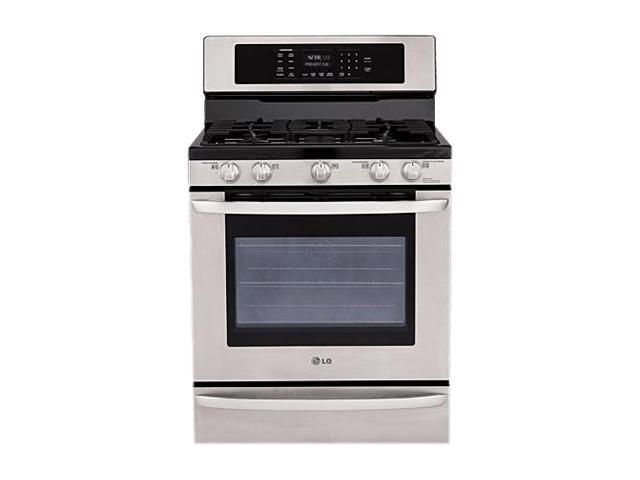 LG Large Capacity Free Standing Gas Range LRG3095ST - Newegg.com
