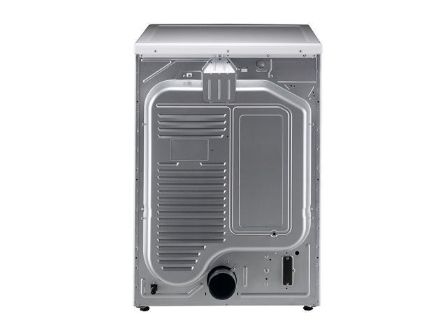 LG DLEX3470W White Electric Ultra Large SteamDryer with Dual LED ...