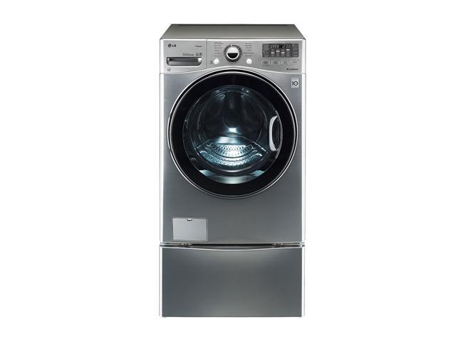 LG WM3470HVA Graphite Steel Front-Loading Large Capacity TurboWash ...