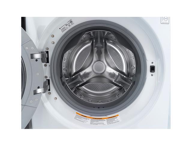 LG WM3470HWA White Front-Loading Large Capacity TurboWash Washer with ...