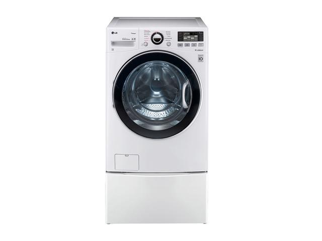 LG WM3470HWA White Front-Loading Large Capacity TurboWash Washer with ...