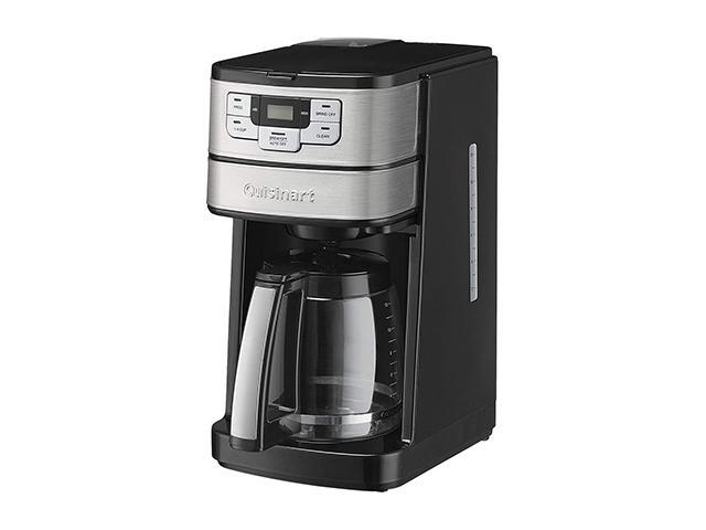 Cuisinart DGB-400 Black/Stainless Automatic Grind & Brew 12-cup ...