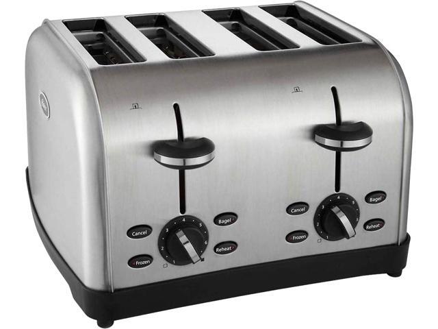 Sunbeam TSSTTRWF4SSHP Stainless Steel Oster 4 Slice Extra-Wide Slot ...