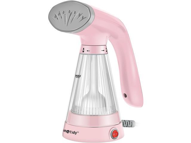 True & Tidy TS-20 Pink Tidy Steam Hand Held Garment Steamer Pink ...