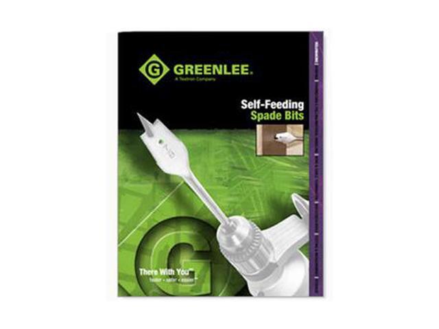 Greenlee 34AR-6 Self-Feeding Spade Bit Kit - Newegg.com