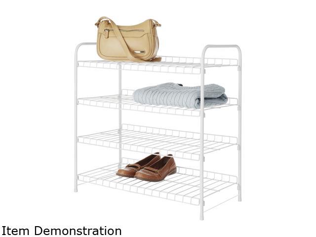 Whitmor 6023-4139-CB 4 Tier Closet Shelves - Newegg.com