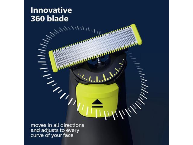Philips Norelco OneBlade 360 Pro Hybrid Electric Trimmer QP6531/70 ...