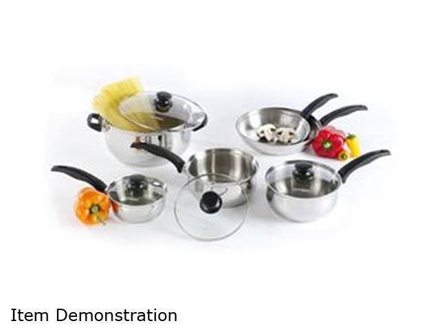 Proctor Silex 54012 Proctor Silex 10 pc. Cookware Set Silver - Newegg.com