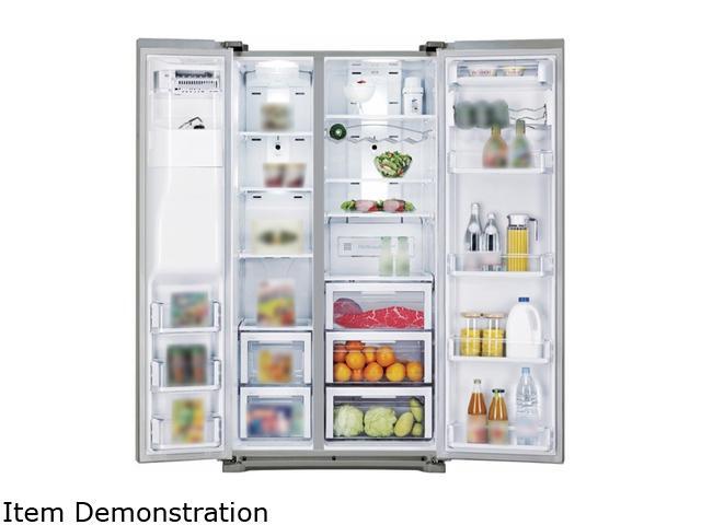 Samsung 26 cu. ft. Side by Side Refrigerator Stainless Platinum ...