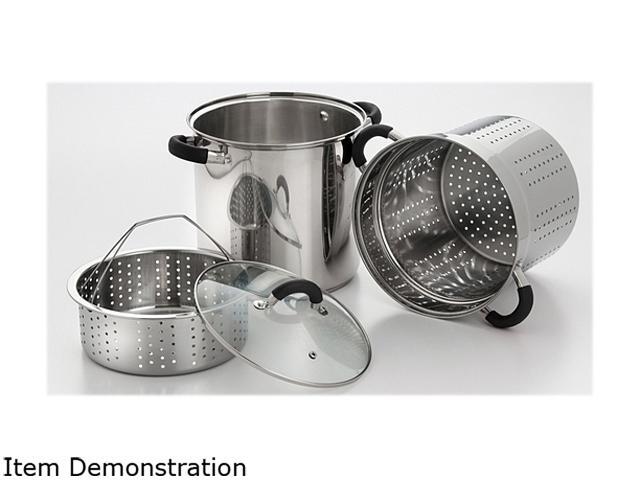 Cook Pro 555, 8- Quart Multifunction Stainless Steel Pasta Cooker with ...