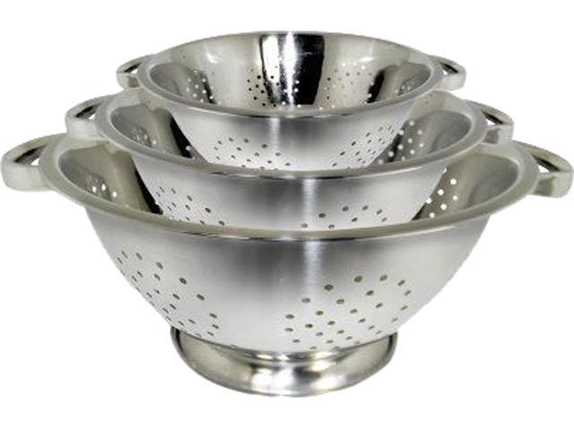 Cookpro Stainless Steel Colander Set - 3 Piece - Newegg.com