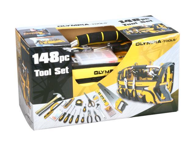 Olympia Tools 90-449 148pcs Tool Set with Bag - Newegg.com