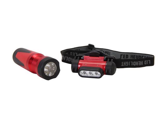 Olympia Tools 77-912 iWorks 2 PC LED Flashlight and Headlamp Set ...