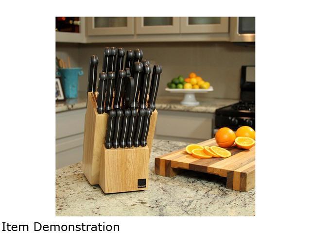 Ronco KN3005BLDRM 20-Piece Cutlery & Block with Ronco Rocker - Newegg.com