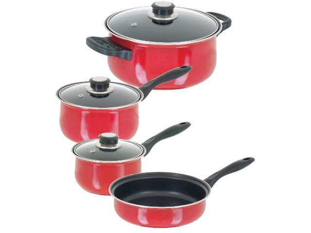 Gibson Sunbeam Newbrook 7-piece Carbon Steel Cookware Set - Newegg.com