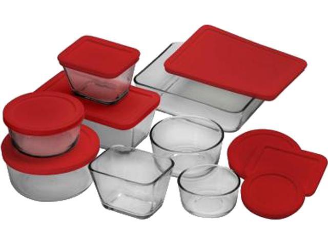 Anchor Hocking 92092L11 16 Piece Kitchen Storage Set - Newegg.com