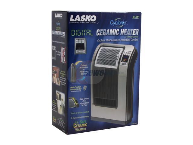 LASKO 5840 Cyclonic Ceramic Heater With Remote Control - Newegg.com