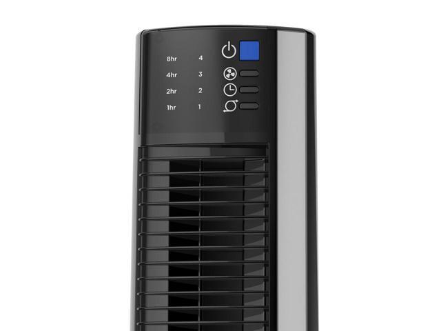 Lasko 38" Hybrid Tower Fan - 4 Speed - Oscillating Tower - Auto Shut ...