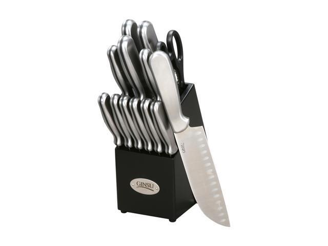 Ginsu 04827 14 Piece Stainless Block Set (black) - Newegg.com