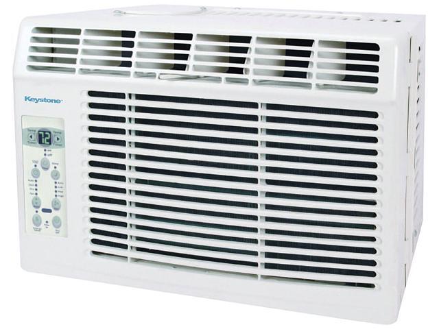 Keystone KSTAW05B 5,000 BTU 115-Volt Window Air Conditioner with Follow ...
