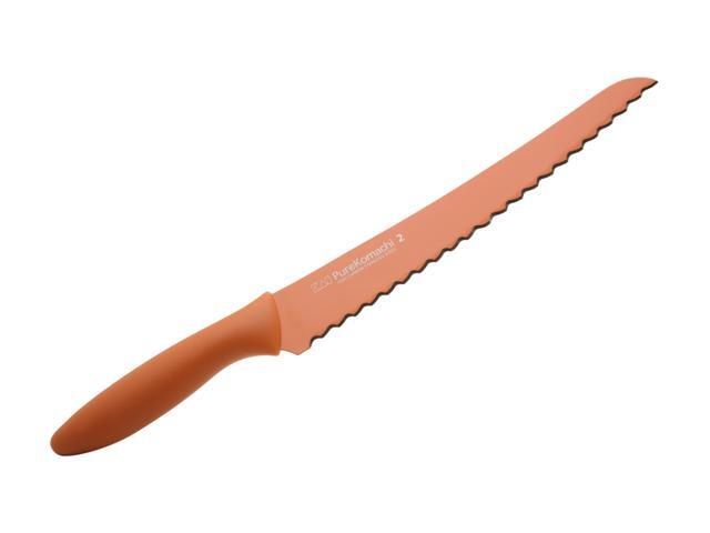 KAI AB5062 Pure Komachi 2 Bread Knife 8" Orange - Newegg.com