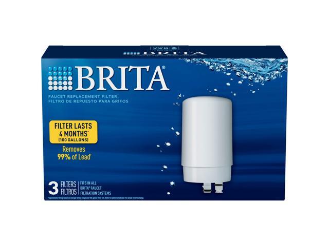 Brita On Tap Water Filtration System Replacement Filters For Faucets - 6 / Carton 36309CT ...