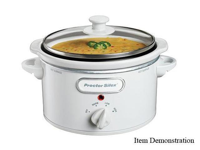 Proctor Silex 33116 White Slow Cooker - Newegg.com
