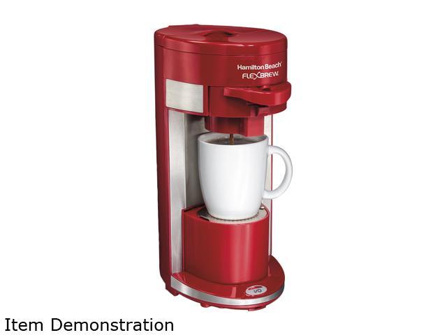 Hamilton Beach 49962 Red FlexBrew Single Serving Coffeemaker - Newegg.com