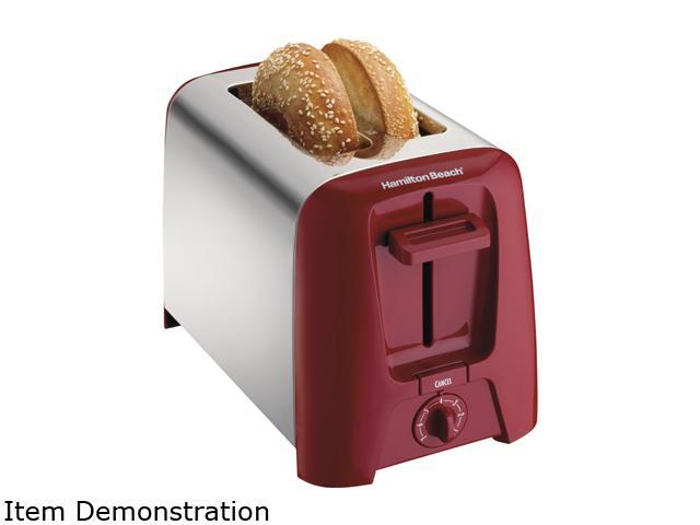Proctor Silex 22623 2-Slice Cool Wall Toaster, Red & Chrome - Newegg.com