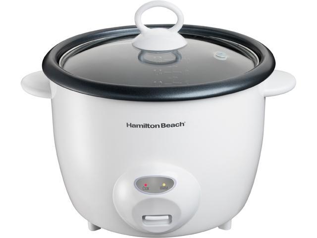 Hamilton Beach 37522 Rice Cooker & Food Steamer, White - Newegg.com