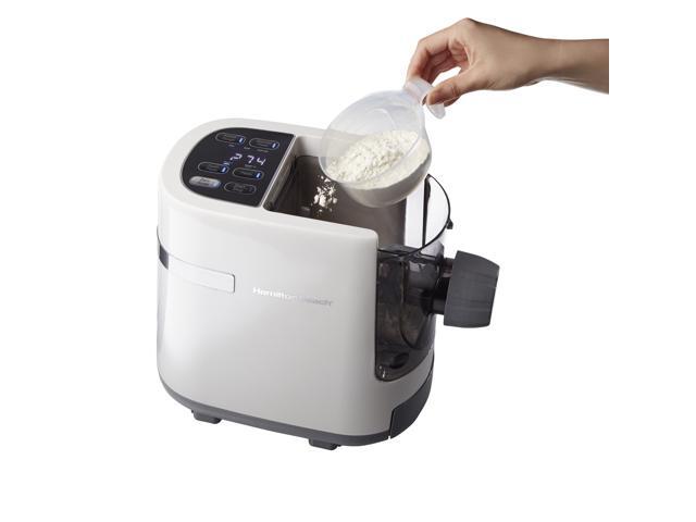 Hamilton Beach 86650 White Electric Pasta and Noodle Maker, White ...