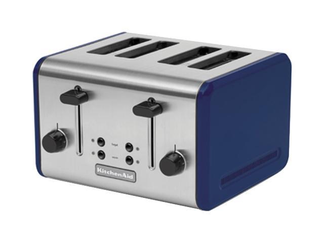 KitchenAid KMTT400BW Blue Willow 4-Slice Metal Toaster - Newegg.com