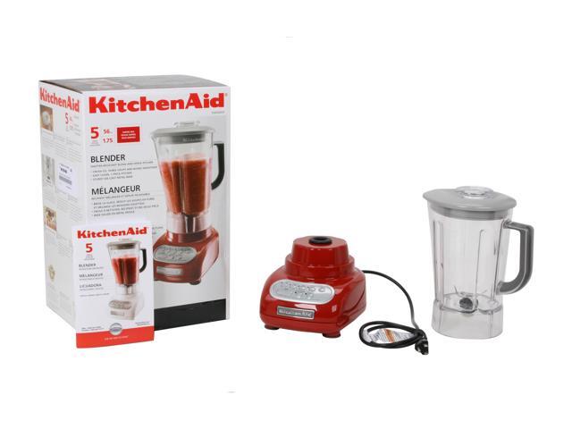 KitchenAid KSB560ER Empire Red 56 oz. Polycarbonate Pitcher Blender ...