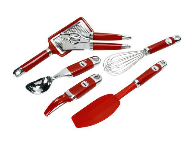 KitchenAid KM406ER 6-Piece Gadget Set, Red - Newegg.com