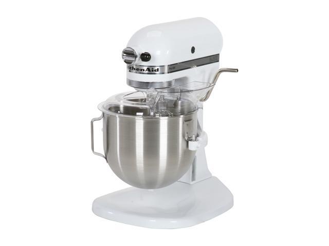 KitchenAid KSM500PSWH Pro 500 Bowl-Lift Stand Mixer White - Newegg.com