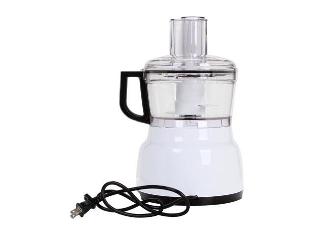 KitchenAid KFP0711WH White 7-Cup Food Processor with ExactSlice System ...