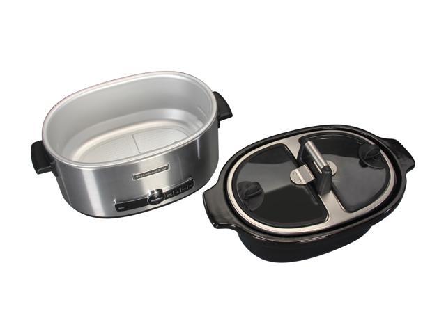 KitchenAid KSC6222SS Stainless Steel 6-Quart Slow Cooker with Easy ...