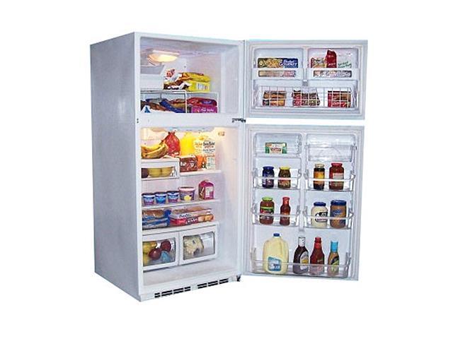Haier 18 cu.ft. Top Mount Refrigerator Black RRTG18PAAB - Newegg.com