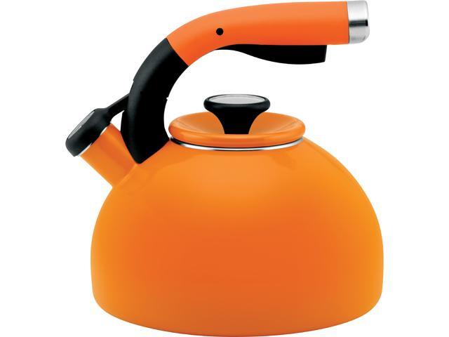 Circulon 2-qt. Morning Bird Tea Kettle, Mandarin Orange - Newegg.com