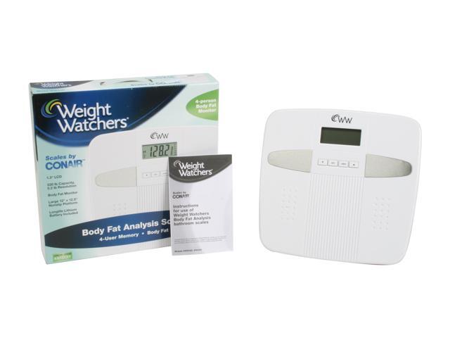 CONAIR WW33 Weight Watchers Body Fat Precision Electronic Scale ...
