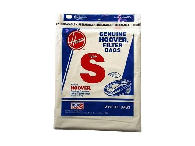 HOOVER 4010064S 3 Pack Type S Vacuum Cleaner Bag - Newegg.com