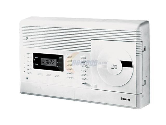 NuTone IMA4406WH Voice & Music Intercom System w/CD Player & Radio ...