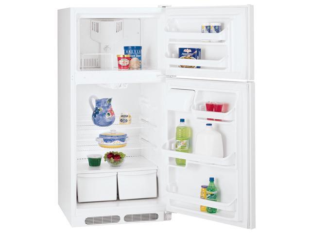 Frigidaire 15 cu. ft. Top Freezer Refrigerator Bisque FRT15HB3DQ ...